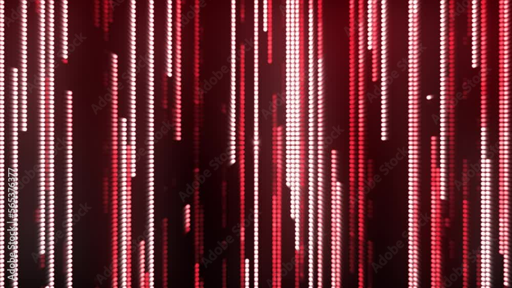 Animated Particles Line Background. Falling glowing lines, abstract ...