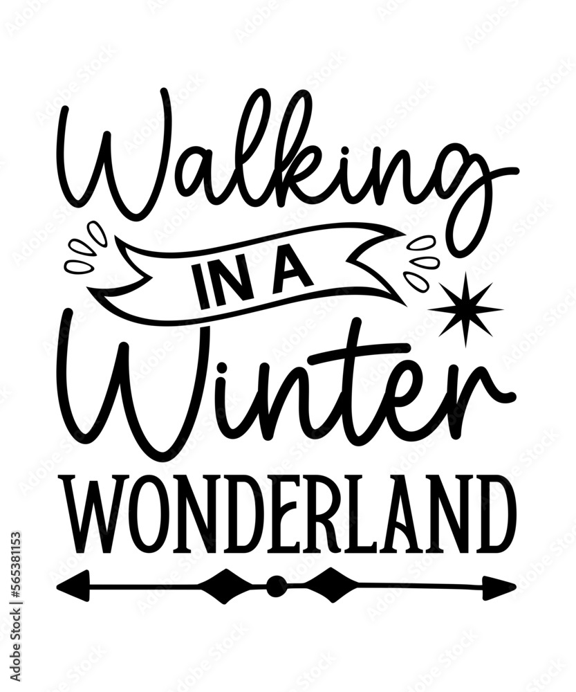 Vetor de Winter SVG Bundle, Christmas Svg, Winter svg, Santa svg ...