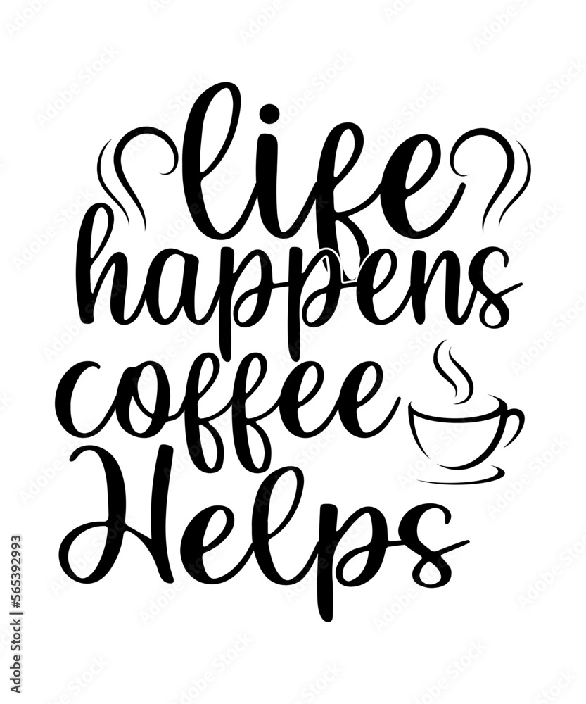 Coffee SVG Bundle, Coffee Svg Coffee Clipart, Coffee Craft File, Coffee ...