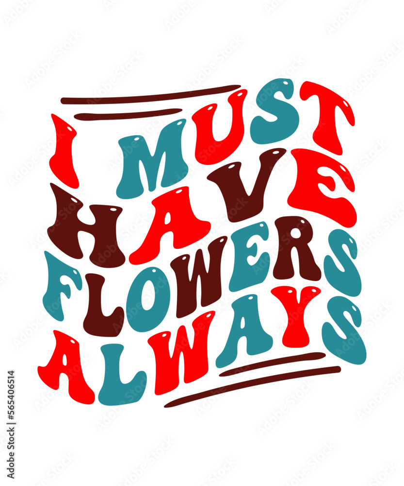 Stockvector Flowers Retro Design Flower Svg Digital Download Floral