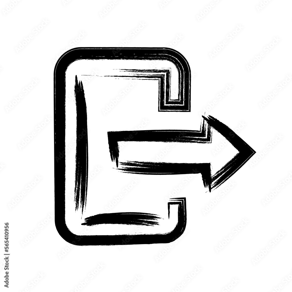 brush stroke hand drawn PNG image with transparent background business ...