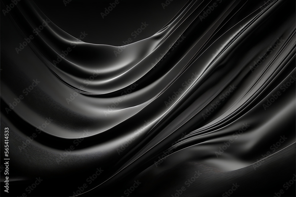 texture Black textures wallpaper. Abstract 4k background silk, smooth ...