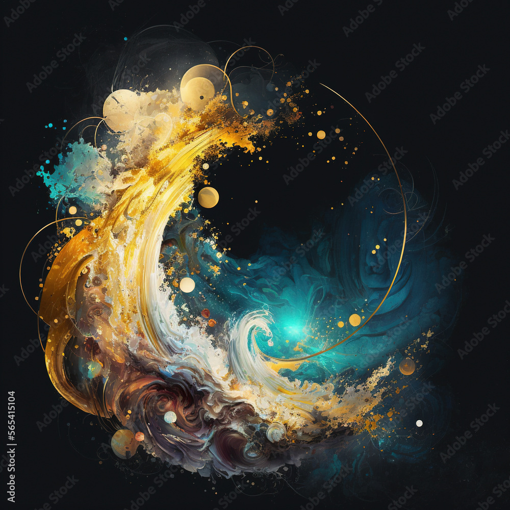 Cosmic Harmony: A Stunning Visual Experience of Light, Particles and ...