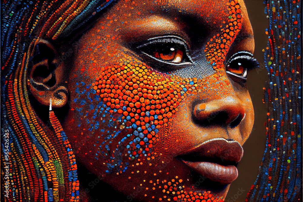 Pointillism Aboriginal Art ilustração do Stock | Adobe Stock