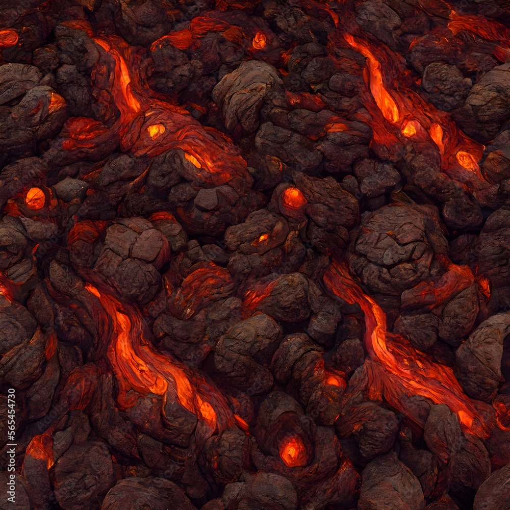 lava magma texture seamless world of warcraft style hayao miyazaki ...