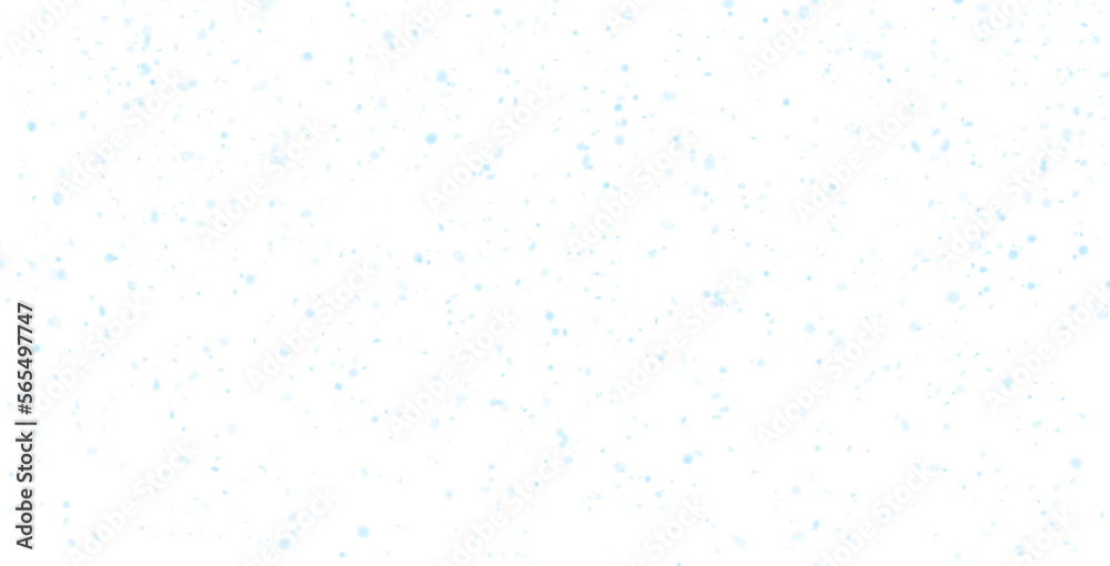 Snow transparent background. Snowfall Realistic falling snowflakes ...
