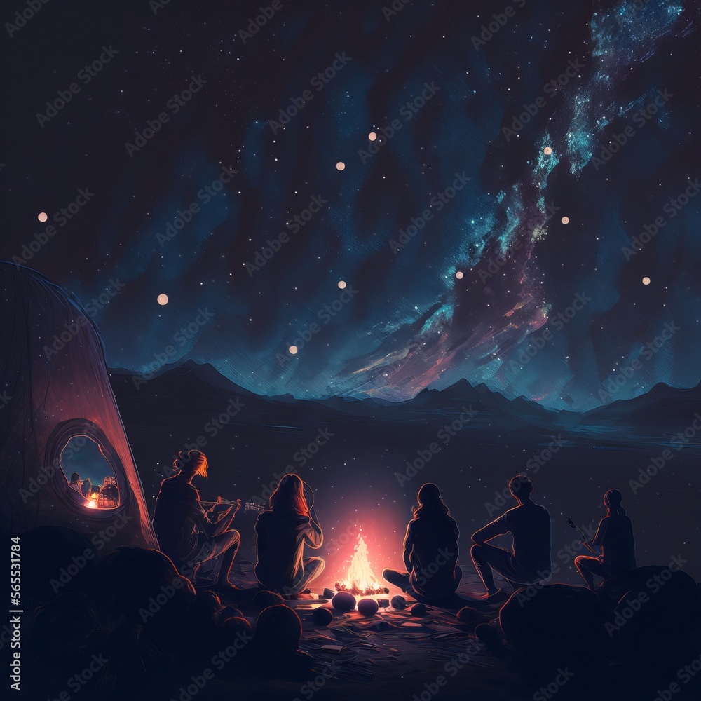 Friends Under The Stars