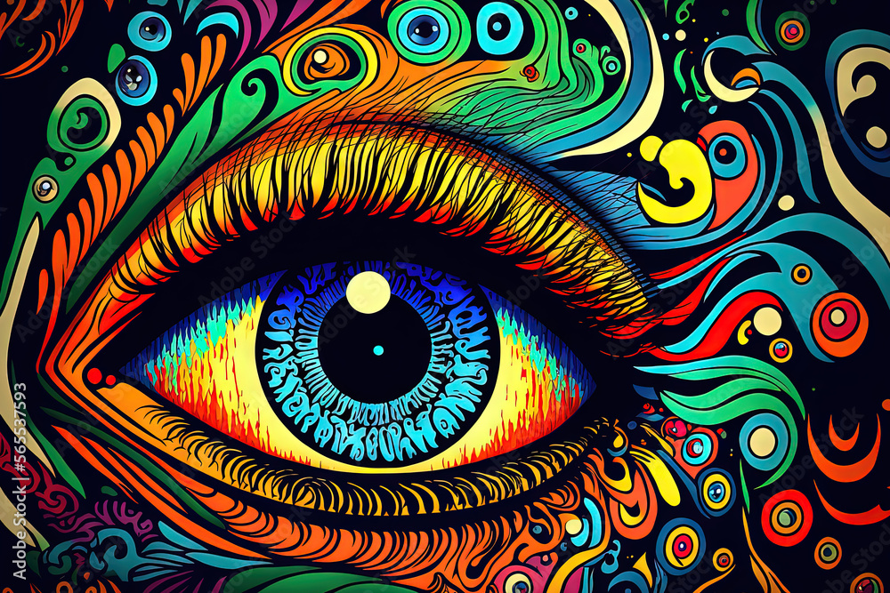 Acid Abstract Painting