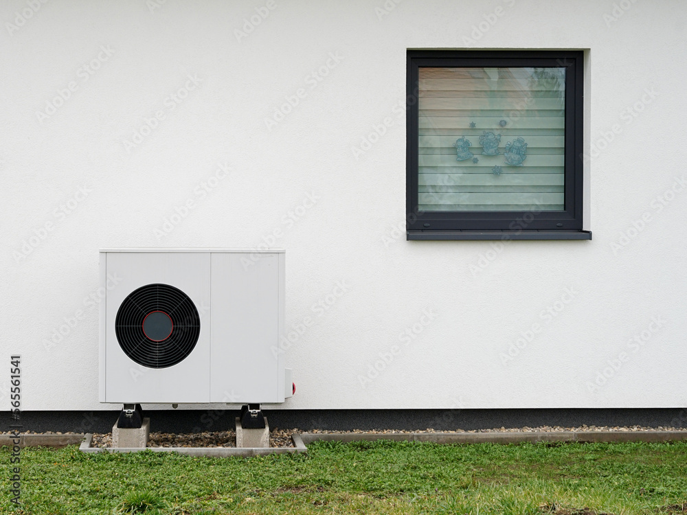 Heat pump outdoor unit, green energy, efficient heat pump or air ...