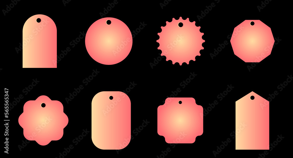 prize tag label vector illustration Stock Vector | Adobe Stock