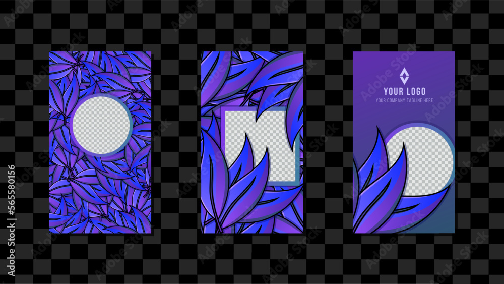 Editable post potrait templates for social media ads, stories. web ad ...