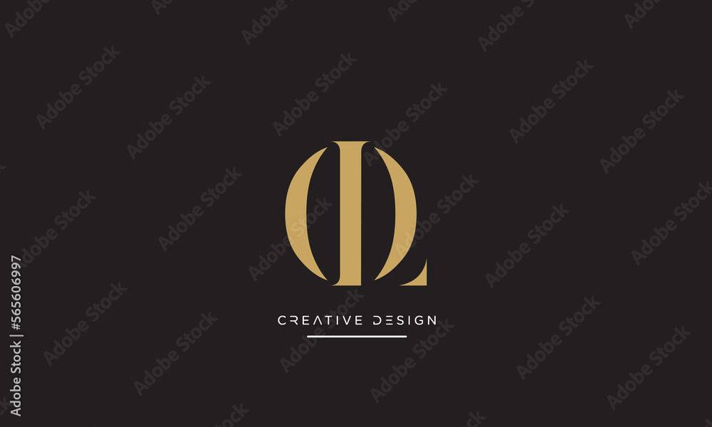LO, OL Alphabet Letters Logo Monogram Stock Vector | Adobe Stock