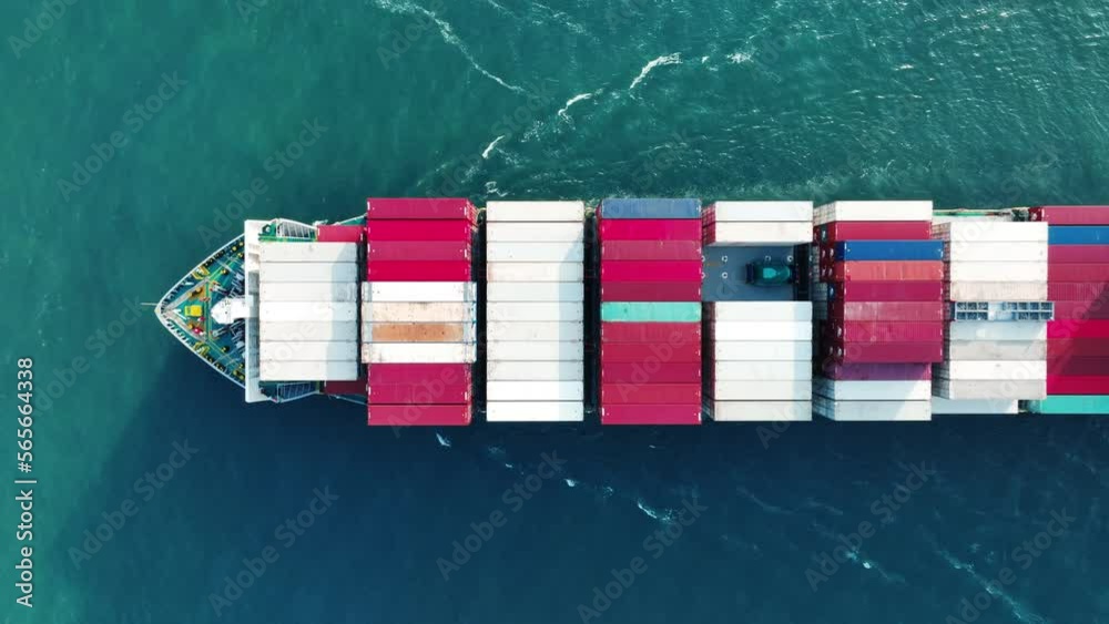 Smoke exhaust gas emissions from cargo lagre ship container ship,Marine ...