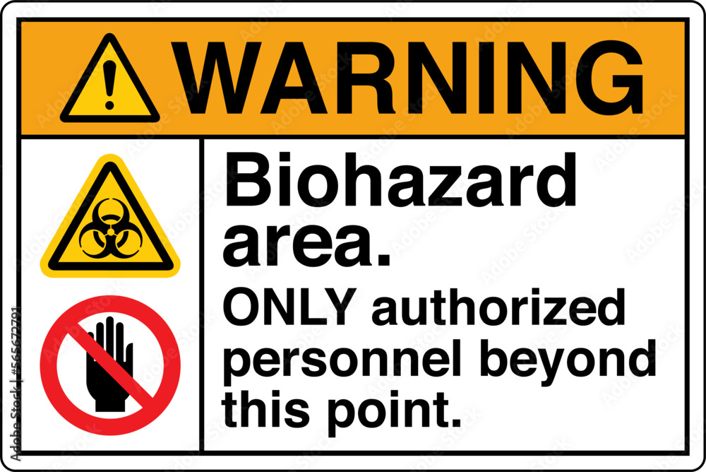 Vetor de Safety Sign Marking Label Symbol Pictogram Standards Warning ...