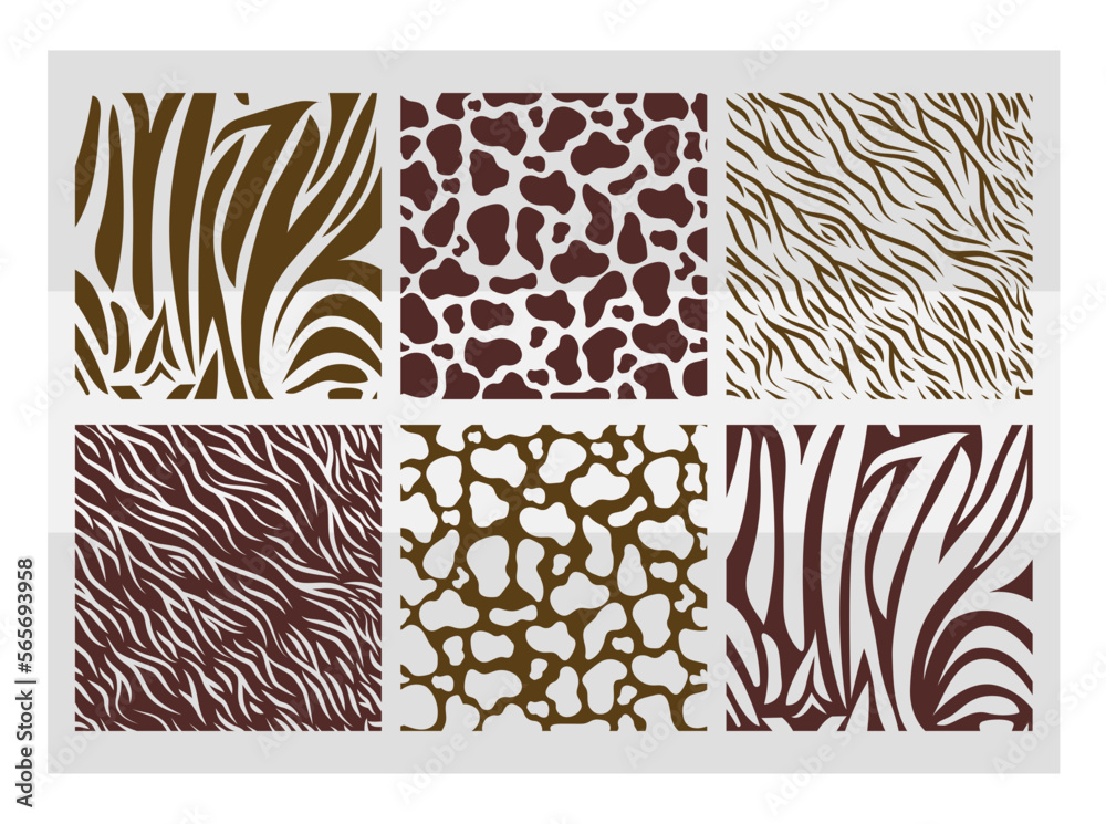 Animal Print SVG, Seamless Animal Pattern, Seamless Pattern Svg, Animal ...