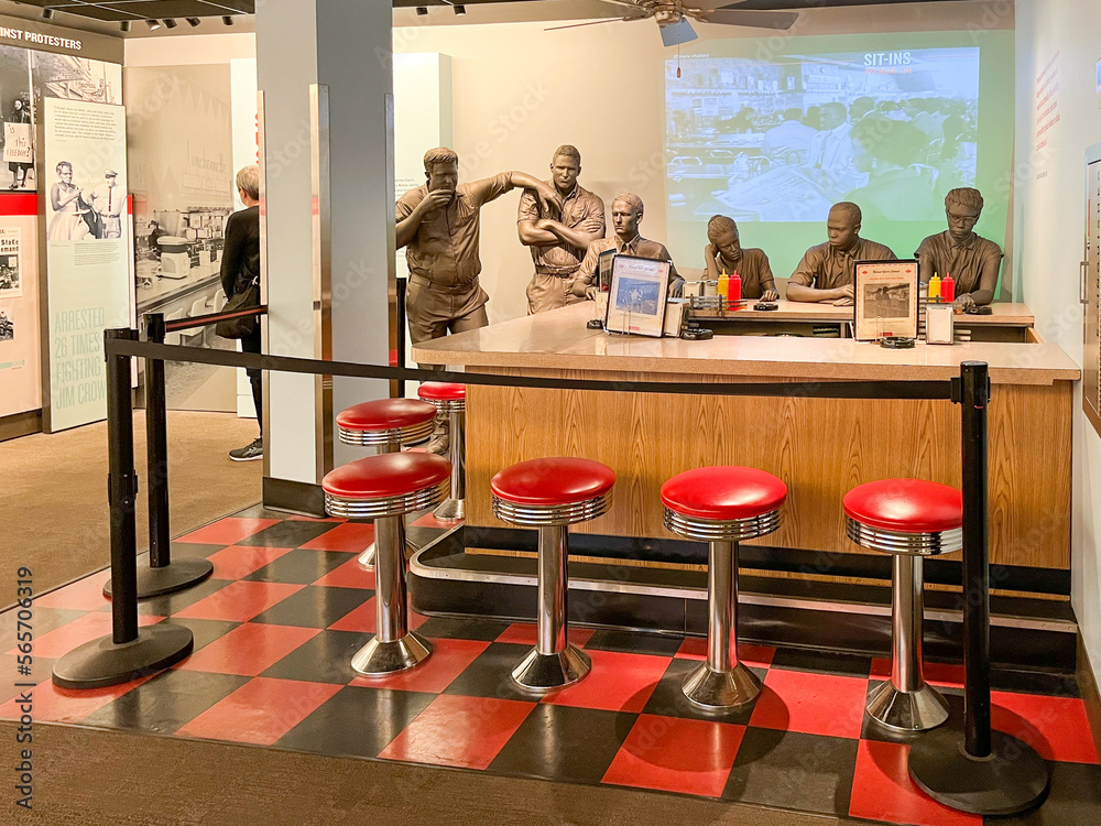 Foto de Interior National Civil Rights Museum, Lorraine Motel, Memphis ...