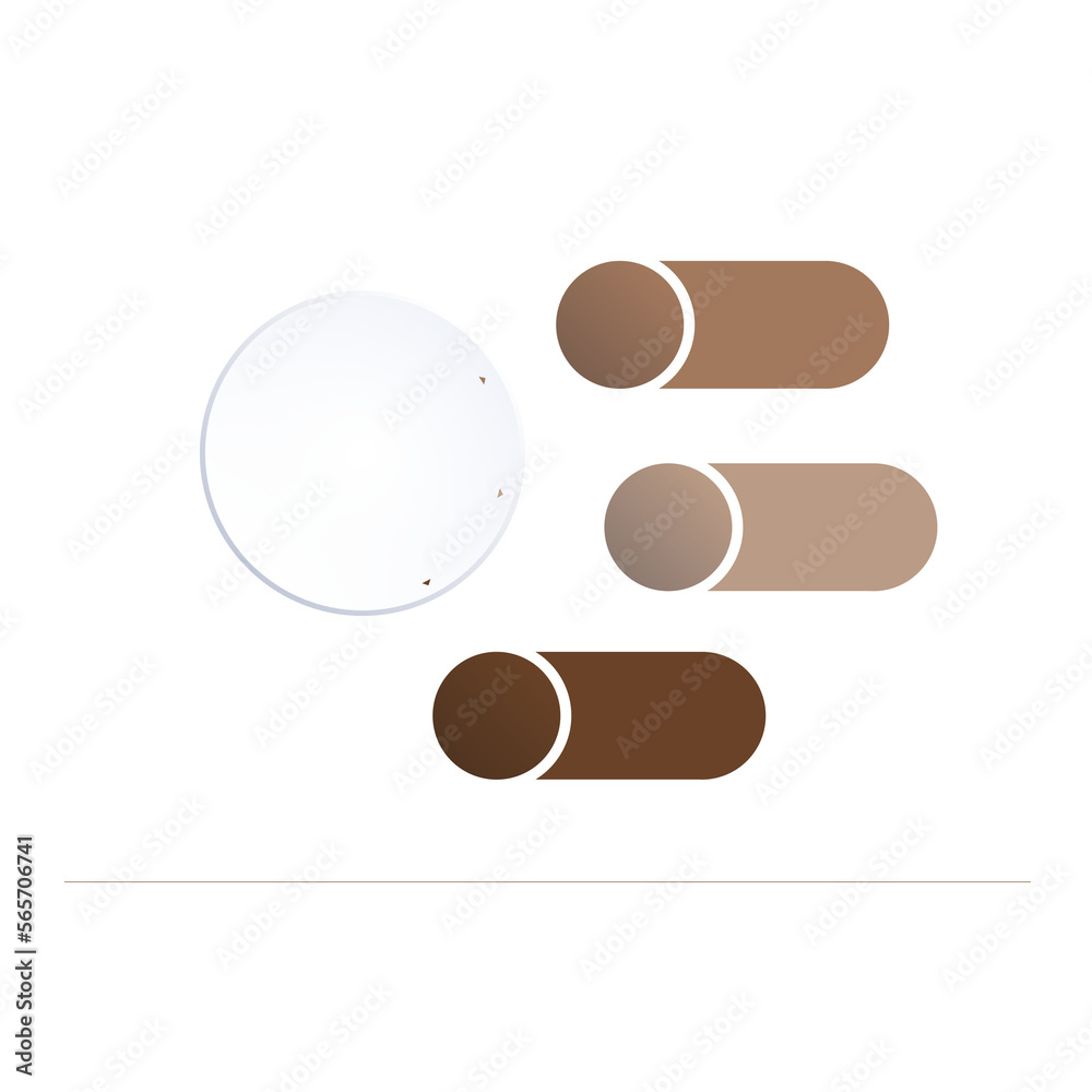 Template for presentation for infographics, chart, diagram, table ...