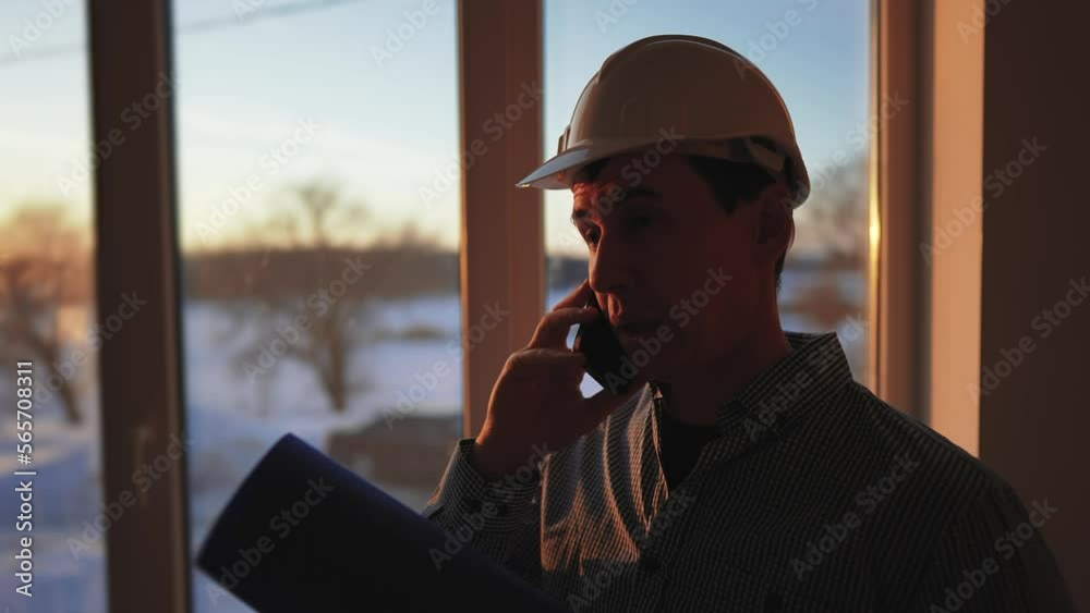 builder silhouette. business building concept. worker in a helmet ... builder silhouette. business building concept. worker in a helmet ...