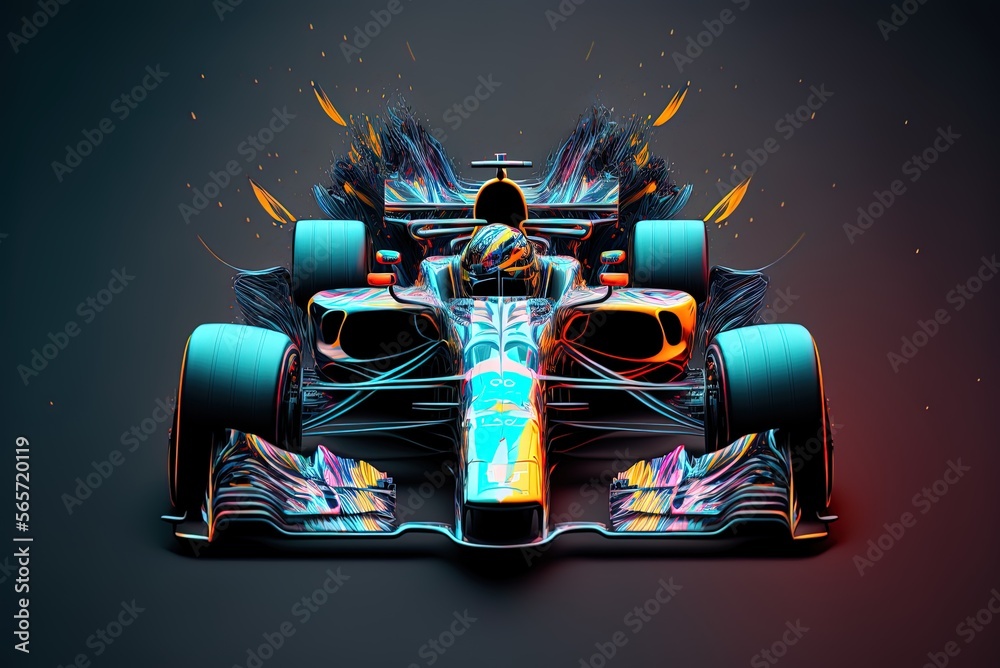 F1 racecars with human drivers compete in a generative ai-powered ...