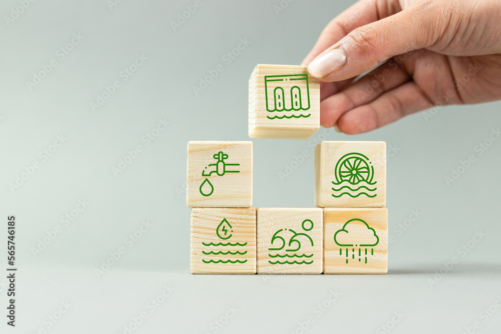 Energy generated in hydropower plants, the concept of a clean and ...