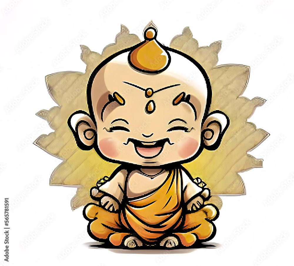Drawings Of Cartoon Images Of Buddhas Buddha Cartoons And Comics