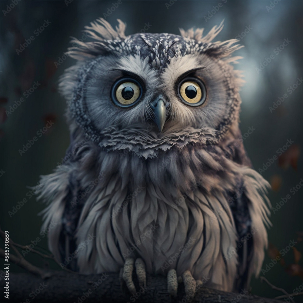 Surprised Owl