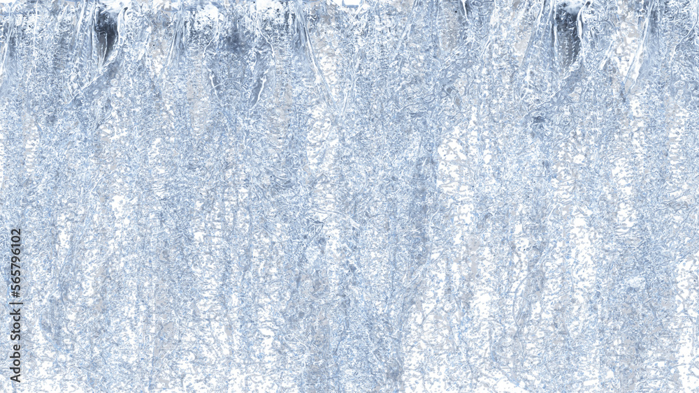 Waterfall texture transparent, 4k, png alpha. 3D Illustration. Stock ...