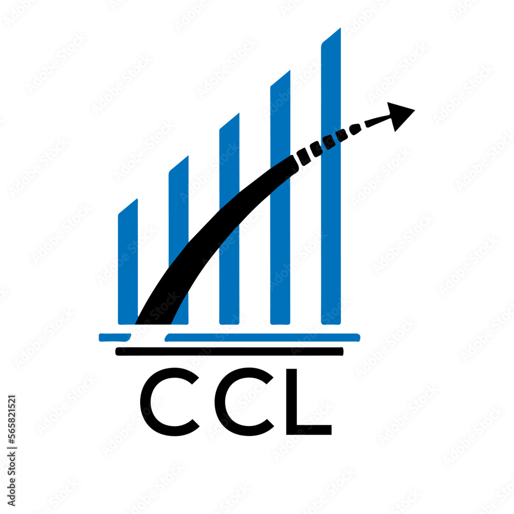 CCL letter logo. CCL blue image on white background. CCL vector logo ...