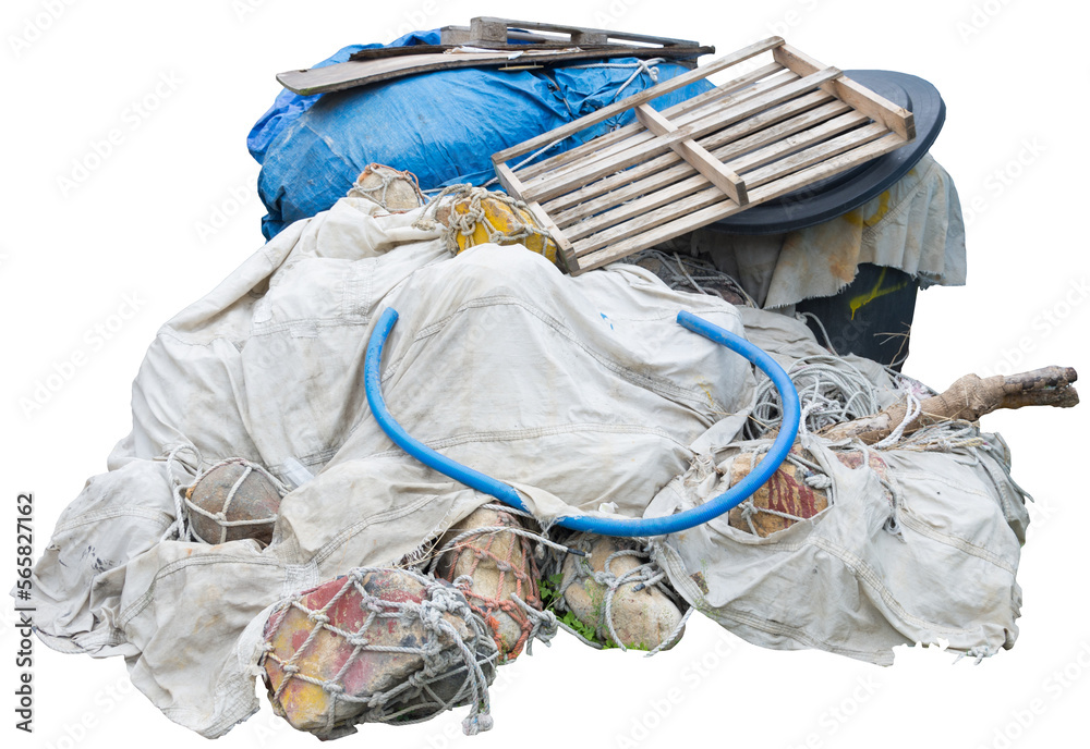 Isolated PNG cutout of trash on a transparent background, ideal for ...