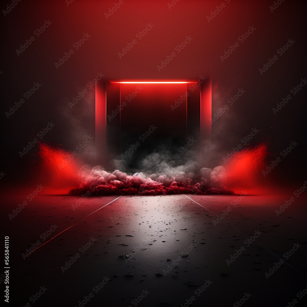 Best Environment For Showing Product Or Anything Else, red lighting ...