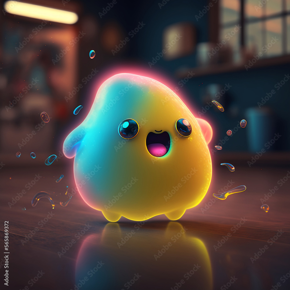 "Celebration of Colors: The Joyful World of Happy Blobs" | Generative ...