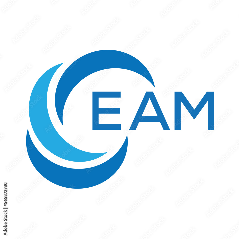 EAM Letter logo design template vector. EAM Business abstract ...