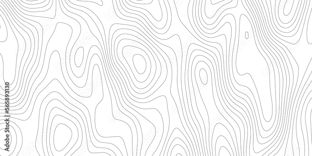 Topographic contour map. Vector cartography illustration. Topography ...