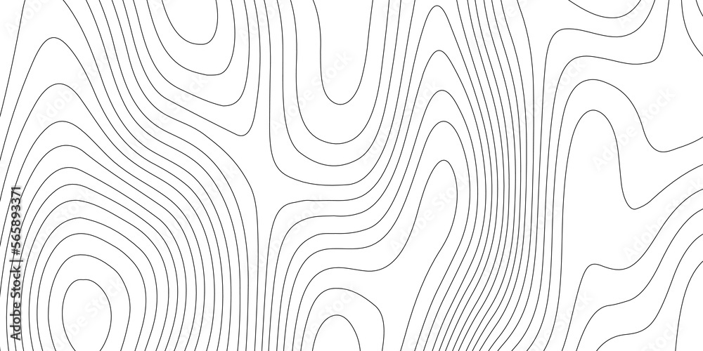 Topographic contour map. Vector cartography illustration. Topography ...