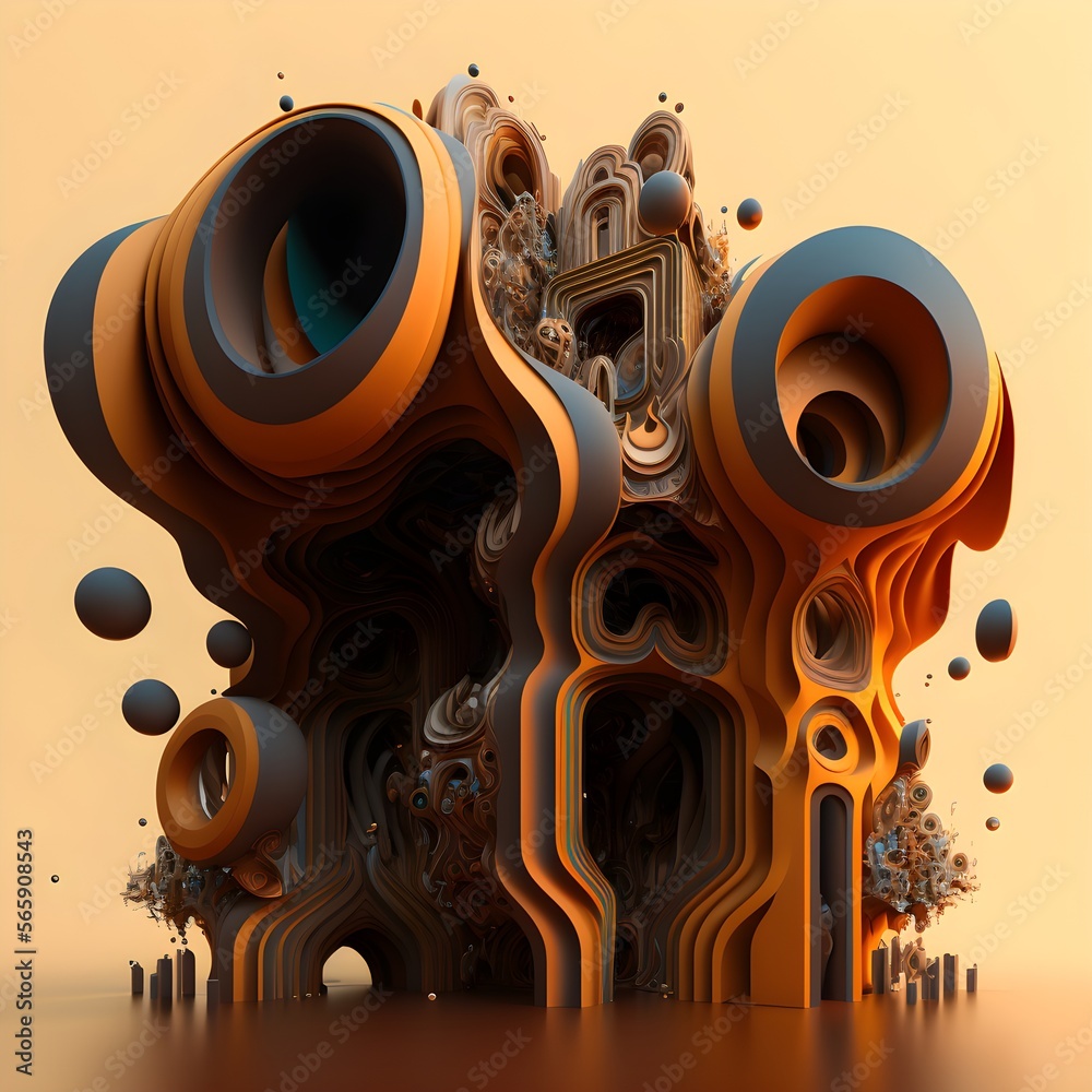 transforms the image into a cardboarda noneuclidean asymmetrical ...