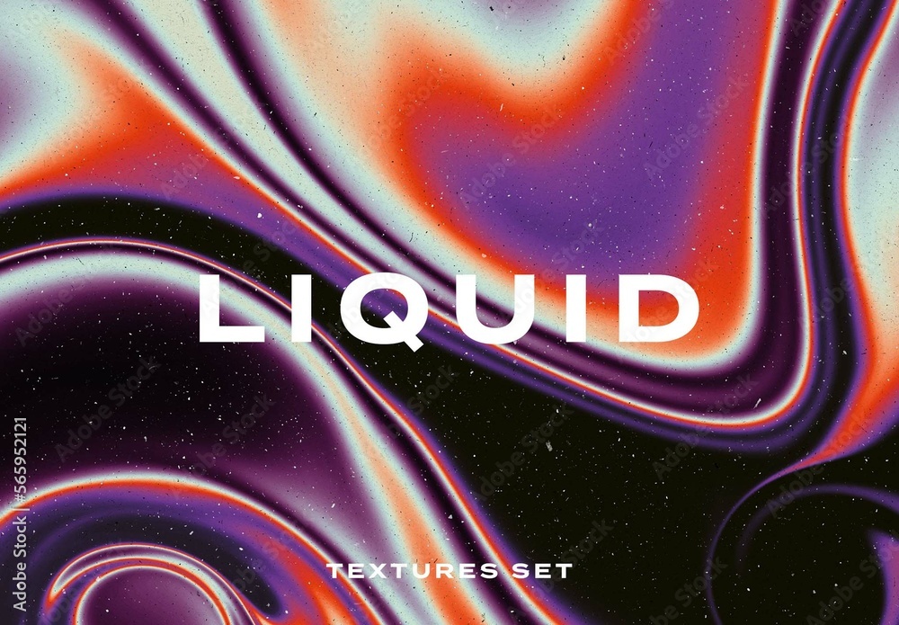 Melted Abstract Textures Stock Template | Adobe Stock