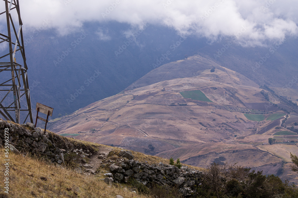 Traveling through Venezuela. Mucuchíes, one of the largest known towns ...