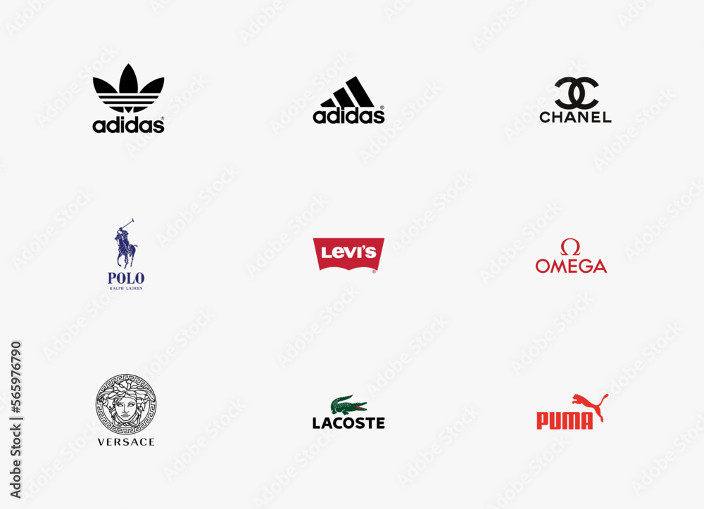 Top Designer Brand Logos
