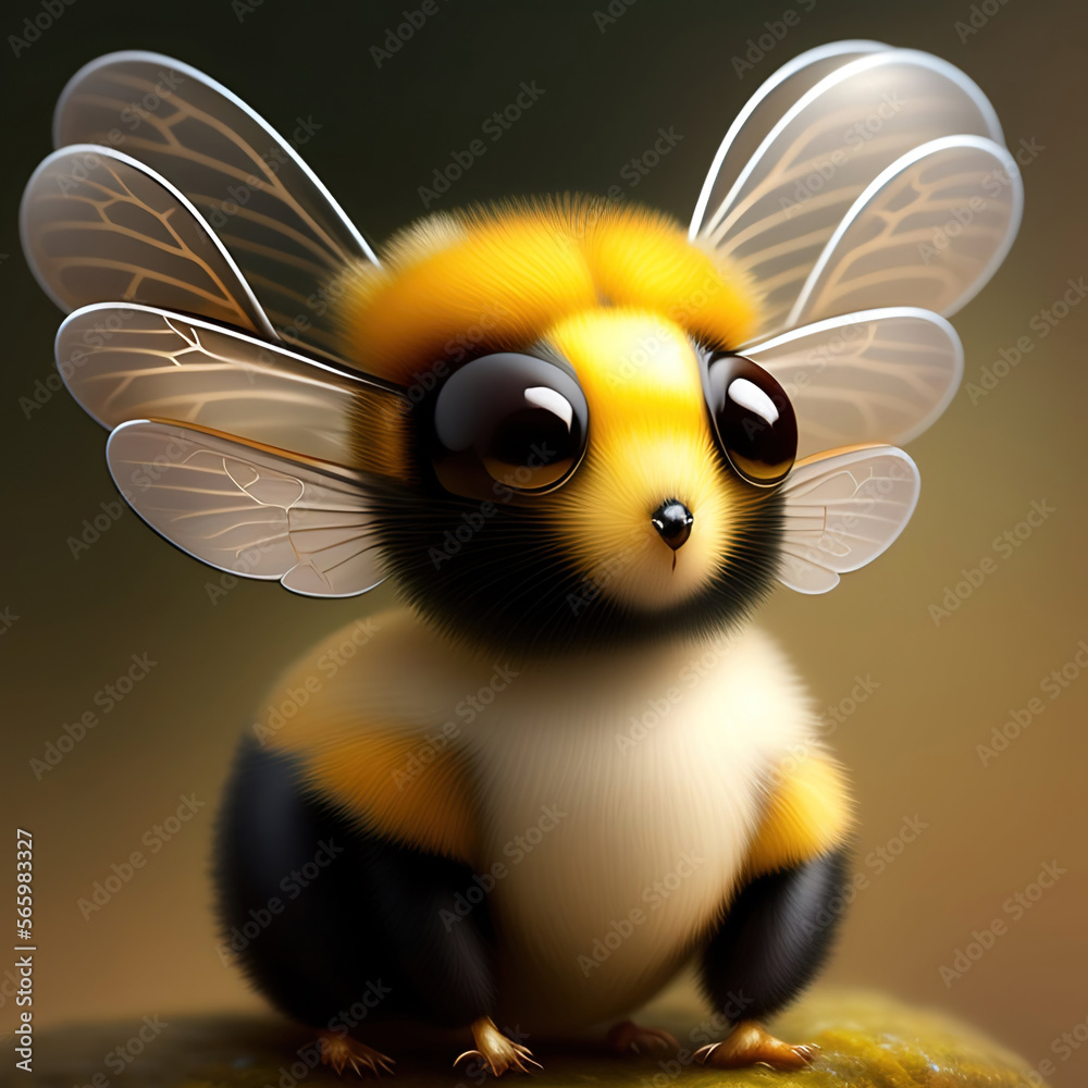 Generative AI: cute fantasy animal for children story book Stock ...