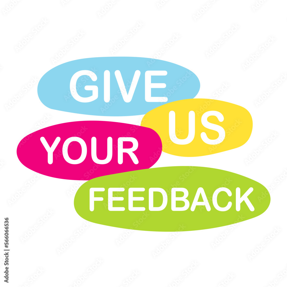 We want your feedback. Customer feedbacks survey opinion service Stock ...