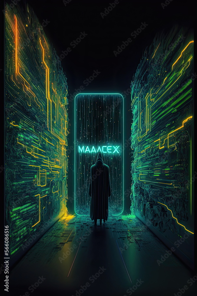 hacker stealing information, Hacking the Internet, Dark face, Made by ...