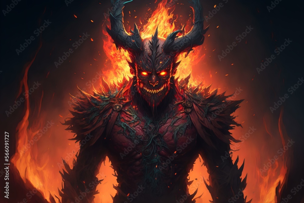‘Ember's Inferno’ - This figure shows Ember Spirit unleashing a massive ...
