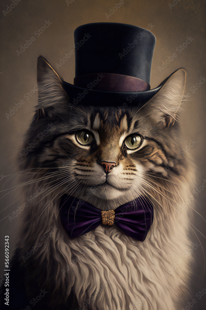 Sophisticated Cat