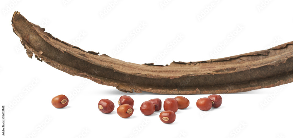 dried winged bean with seeds, also known as cigarillas, manila or four ...