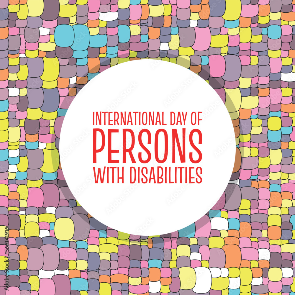 International Day of Persons with Disabilities. Design suitable for ...