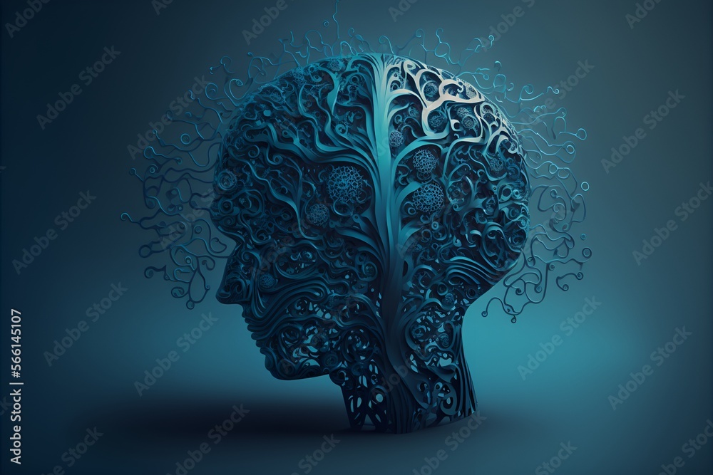 The mind - A UI representation of the interconnected neural network ...