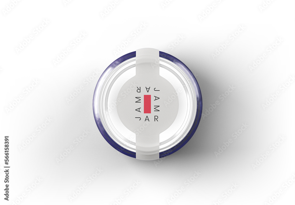 Jam Jar Cap Mockup Template Stock Template | Adobe Stock