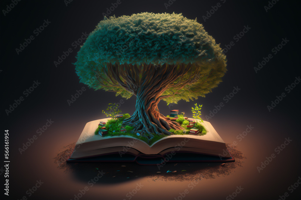 Tree of Knowledge, representing the power of sustainable education and ...