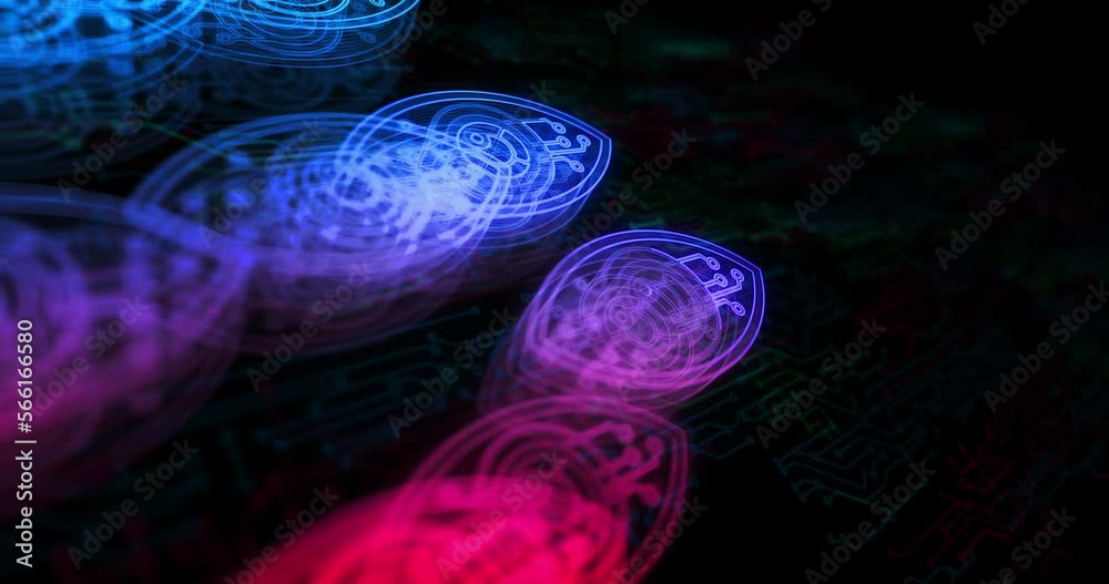 Cyber eye espionage big brother hacking spy and intelligence hologram ...