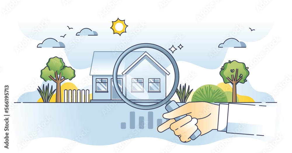 Home energy audit and house heating efficiency inspection outline ...